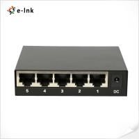 China Unmanaged 5 port 10/100/1000Mbps Ethernet Switch for sale