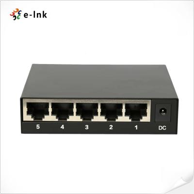 China Unmanaged 5 port 10/100/1000Mbps Ethernet Switch for sale