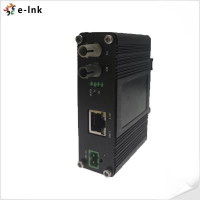 China Mini Industrial 10BASE-T to 10BASE-FL Ethernet Media Converter for sale