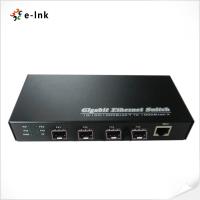 China Self-Configured 3-port 10/100/1000BASE-T + 4-port 1000BASE SFP Ethernet Switch for sale