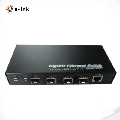 China Self-Configured 3-port 10/100/1000BASE-T + 4-port 1000BASE SFP Ethernet Switch for sale