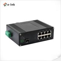 China Industrial 8-Port 10/100/1000T 802.3bt PoE + 1-Port 100/1000Base-X Ethernet Switch for sale