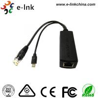 China Gigabit 5V 2A PoE Splitter with Micro USB Port for sale