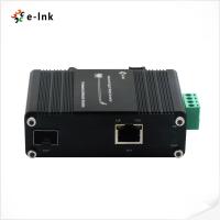 China OEM Mini Industrial 100/1000M Ethernet To Sfp Media Converter POE++ Powered 90W for sale