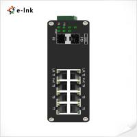 China Industrial L2+ 8-Port 10/100/1000T 802.3at PoE + 2-Port 1000X SFP Managed Ethernet Switch for sale