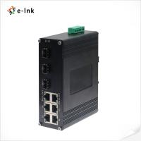 China Industrial 6-Port 10/100T 802.3af/at PoE + 3-Port 100BASE-FX Ethernet Switch for sale