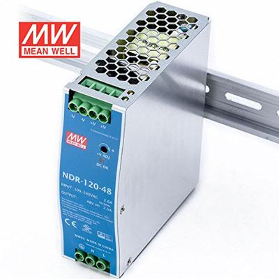China MEAN WELL 120W/48V 2.5A Industrial DINRAIL Power Supply for sale