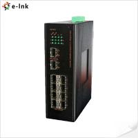 China Industrial Managed 8-Port 100/1000X SFP + 2-Port 100/1000X SFP Fiber Switch for sale