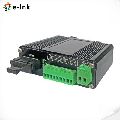China Industrial Serial RS232/RS485/RS422 Fiber Optic Modem for sale