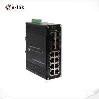 China Industrial 8-Port 10/100/1000T 802.3at PoE + 6-Port 1000X SFP Ethernet Switch for sale