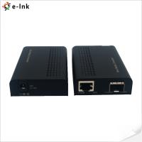 China Mini-type 10/100/1000Base-TX to 1000Base-SFP Media Converter for sale