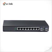 China 8G+2SFP Ring Type Fiber Ethernet Switch for sale