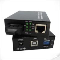 China USB Powered 10/100Base-TX to 100Base-FX Ethernet Media Converter for sale