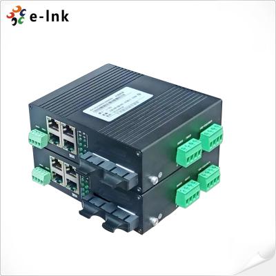 China L2+ Industrial 4-Port 10/100TX + 4-Port RS485 + 2-Port 100FX Ring Managed Ethernet Switch for sale