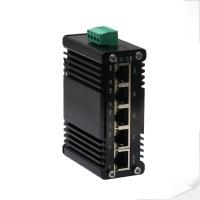 China Mini Industrial 4-Port 10/100/1000BASE-T 802.3at PoE + 1-Port 10/100/1000T Ethernet Switch for sale
