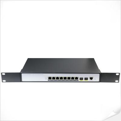 China L2+ 8-Port 10/100/1000T 802.3at PoE + 2-Port 100/1000X SFP Managed Switch for sale
