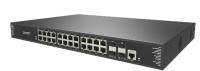 China 24-Port 10/100/1000T 802.3at PoE + 4-Port 10G SFP+ L3 Managed Switch for sale