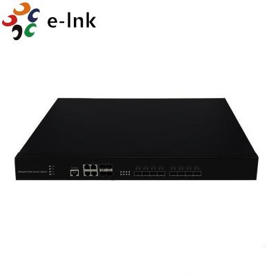 China 4x10/100/1000M RJ45/4xSFP combo ports + 8x10G SFP+ port Ethernet Switch for sale