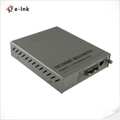 China 1-port 10/100/1000Base-T + 2-port 1000Base-SFP (1+1) Redundant Fiber Media Converter for sale