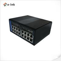 China Managed Industrial 16-port 10/100/1000BASE-T + 8-port 100/1000BASE-X SFP Ethernet Switch for sale