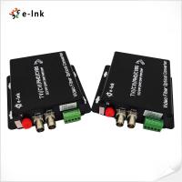 China 2Ch 5MP HD-AHD/HD-CVI/HD-TVI/CVBS 4-in-1 Video Fiber Converter for sale