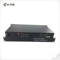 China 16Ch 5MP HD-AHD/HD-CVI/HD-TVI/CVBS 4-in-1 Video Fiber Converter for sale