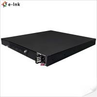 China Customer Requirements 4 Port SFP Fiber Switch With 852.32Mpps Packet Forwarding Rate for sale