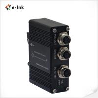 China EN50155 Industrial 10/100/1000M 30W PoE Injector with M12 connector for sale