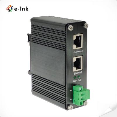 China Industrial Gigabit 95W 802.3bt PoE++ Injector (12~48VDC) for sale