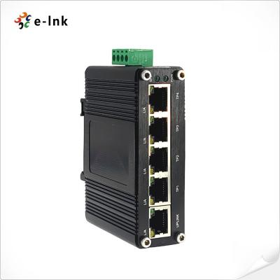 China Mini Industrial 5-Port Gigabit Ethernet Switch with 5-port 10/100/1000BASE-T RJ45 with auto-MDI/MDI-X function for sale