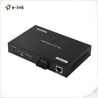 China 1-Ch HDMI Video + 1-Ch 10/100M Ethernet over Fiber Extender for sale