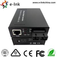 China 10/100M Single Fiber Converter 120km 48VDC Power Input Industrial Grade for sale