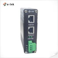 China 80~320VDC Power Input Industrial Gigabit PoE+ Injector for sale