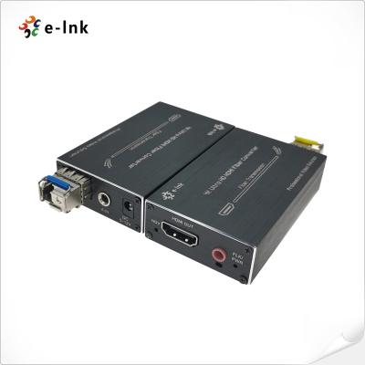 China Micro Mini 4K HDMI Fiber Extender with External Audio for sale