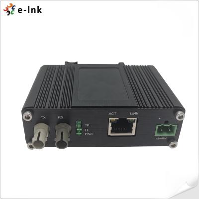 China Mini Industrial 10BASE-T to 10BASE-FL Ethernet Media Converter for sale