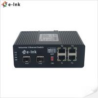 China Industrial Gigabit PoE Switch 4×30W Ports + SFP 250m Extended Range for sale