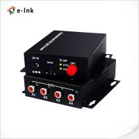 China 4Ch RCA Audio over Fiber Optical Converter for sale
