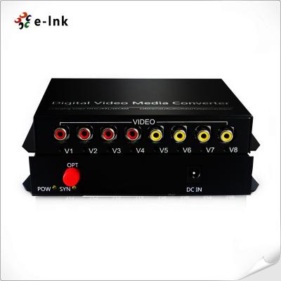 China 4Ch Bi-directional RCA Audio over Fiber Optical Converter for sale