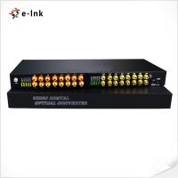 China 16Ch Bi-directional RCA Audio over Fiber Optical Converter for sale