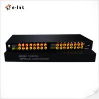 China 32Ch RCA Audio over Fiber Optical Converter for sale