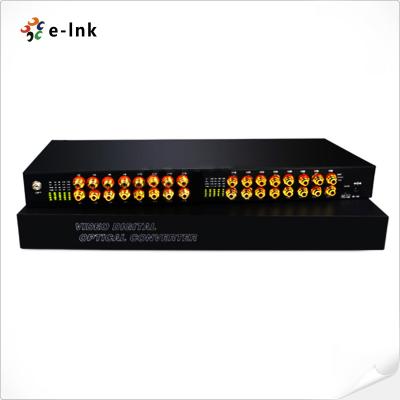 China 32Ch RCA Audio over Fiber Optical Converter for sale