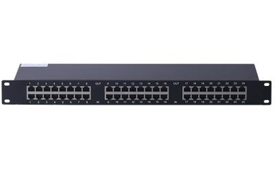 China 24-ports 10/100/1000M Ethernet Network Surge Protector for sale