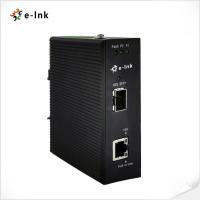 China Industrial 802.3bt PoE++ Media Converter 10GBase-X SFP To 10G 5G 2.5G 1G 100M Base-T for sale