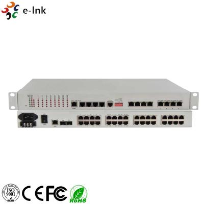 China 32E1 + 4GE PDH Multiplexer (1+1 backup Optic Fiber) for sale