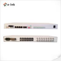 China 30Ch FXO/FXS + 4Ch E1 + 4Ch Fast Ethernet over STM-1 SDH Fiber Multiplexer for sale