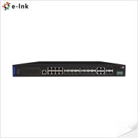 China Network Managed Industrial 16xSFP + 4-Port TP/SFP Combo + 8xGigabit Ports Ethernet Switch for sale