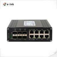 China Industrial 8-Port 10/100/1000T + 6-Port 1000X SFP Ethernet Switch for sale