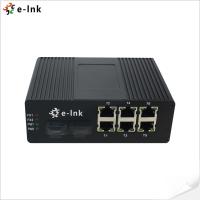 China Industrial 6-port 10/100Base-T + 2-port 100BASE-FX Ethernet Switch for sale