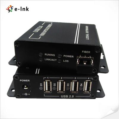 China 4 Port USB 2.0 Fiber Extender for sale