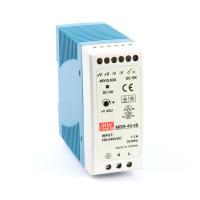 China 40W DIN Rail Power Supply Industrial Grade Universal AC Input 85-264VAC for sale